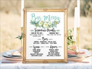 Vin d'honneur : 20 idées pour présenter le menu de votre cocktail ! - A ...