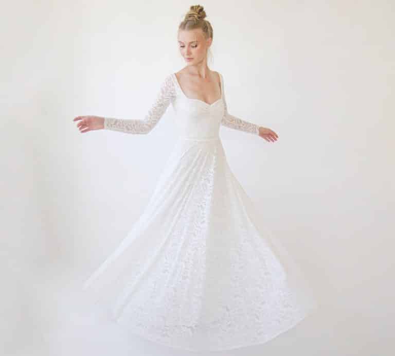 25 robes de mariée manches longues - A la Une!